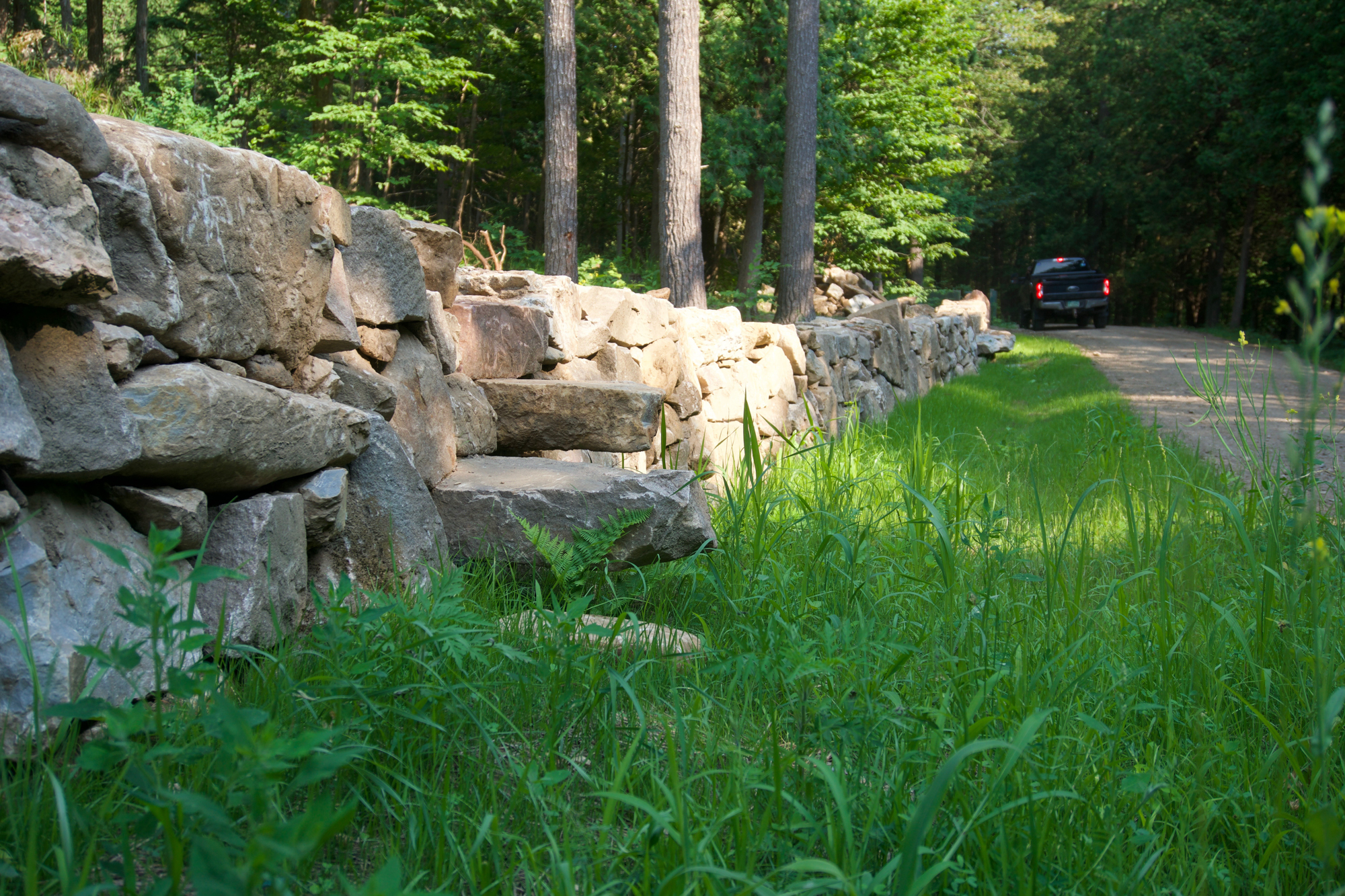 Field Stone Fence - White Falcon Solutions